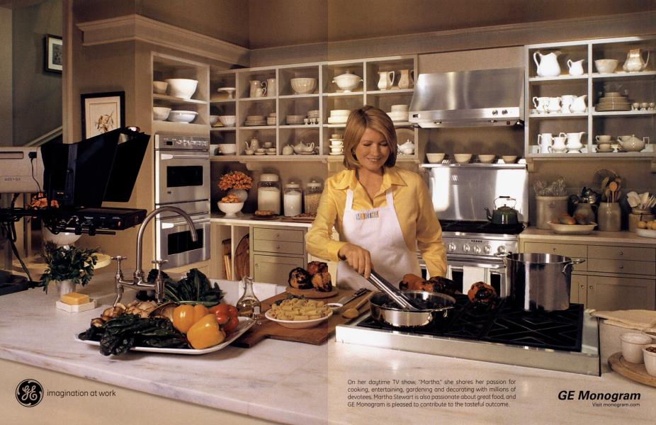 GE Monogram | Architectural Digest | JUNE 2006