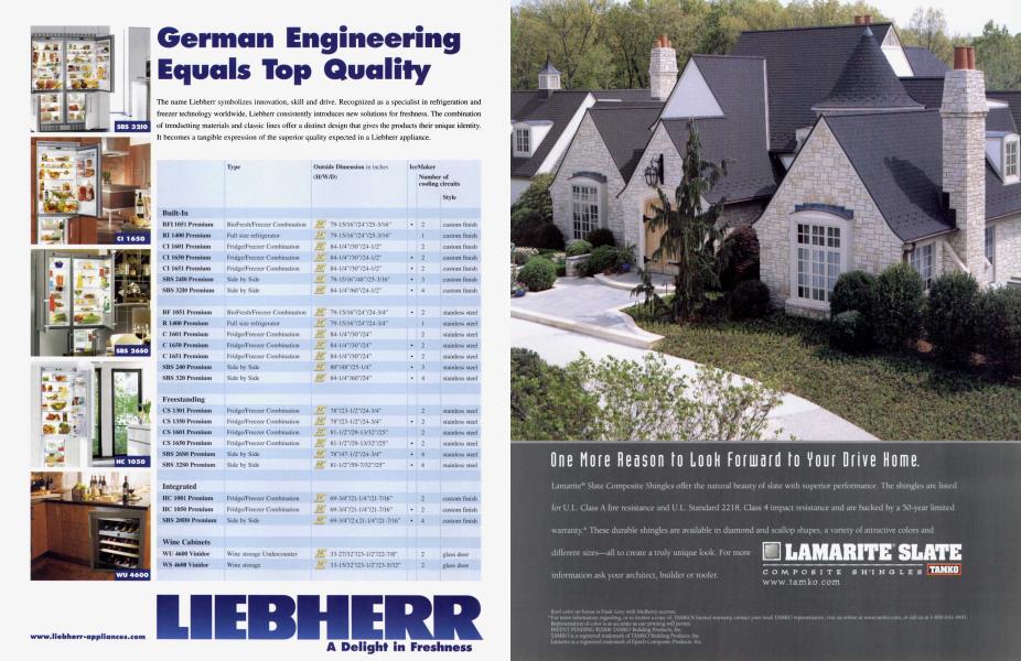 LAMARITE® SLATE | Architectural Digest | AUGUST 2006