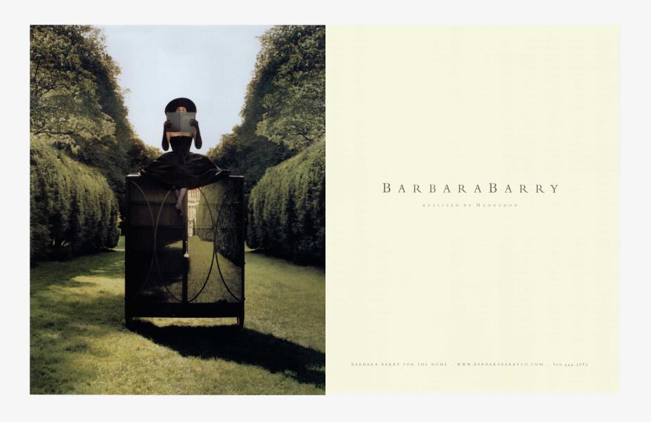 BARBARA BARRY | Architectural Digest | AUGUST 2006