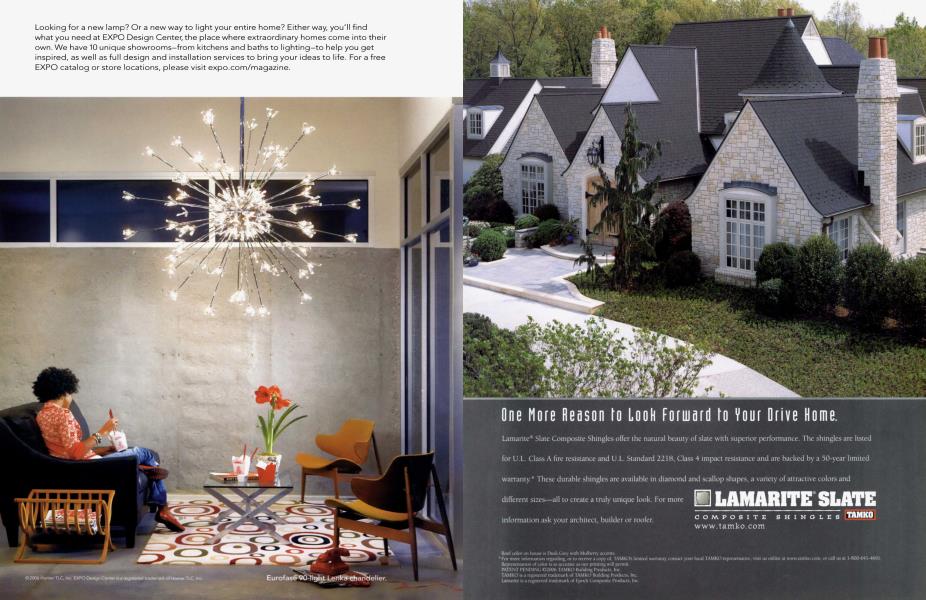 Lamarite® Slate | Architectural Digest | SEPTEMBER 2006