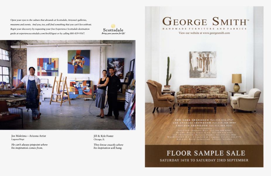 George Smith™ | Architectural Digest | SEPTEMBER 2006