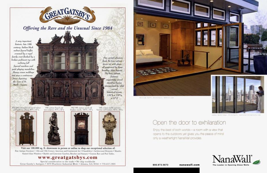 Nana Wall® | Architectural Digest | SEPTEMBER 2006