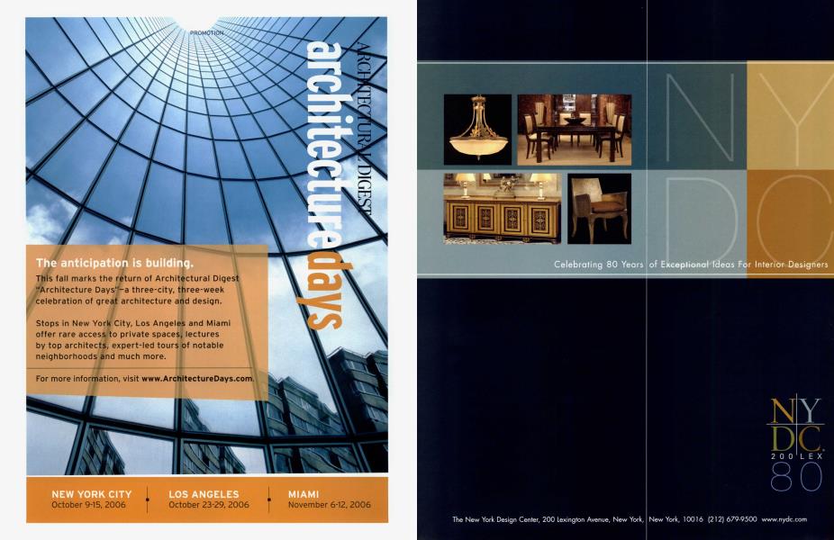 NYDC 200 Lex® | Architectural Digest | OCTOBER 2006