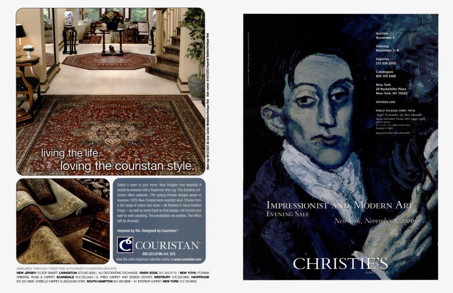 Christie's | Architectural Digest | OCTOBER 2006