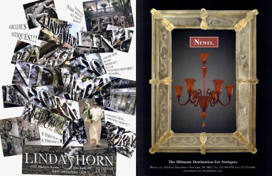 Newel. | Architectural Digest | NOVEMBER 2006