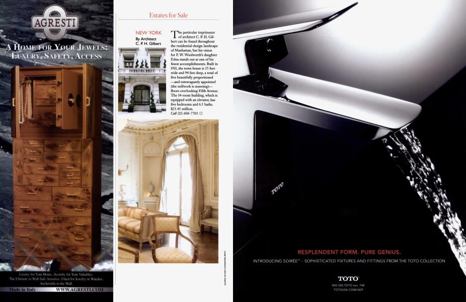 Agresti | Architectural Digest | MAY 2007