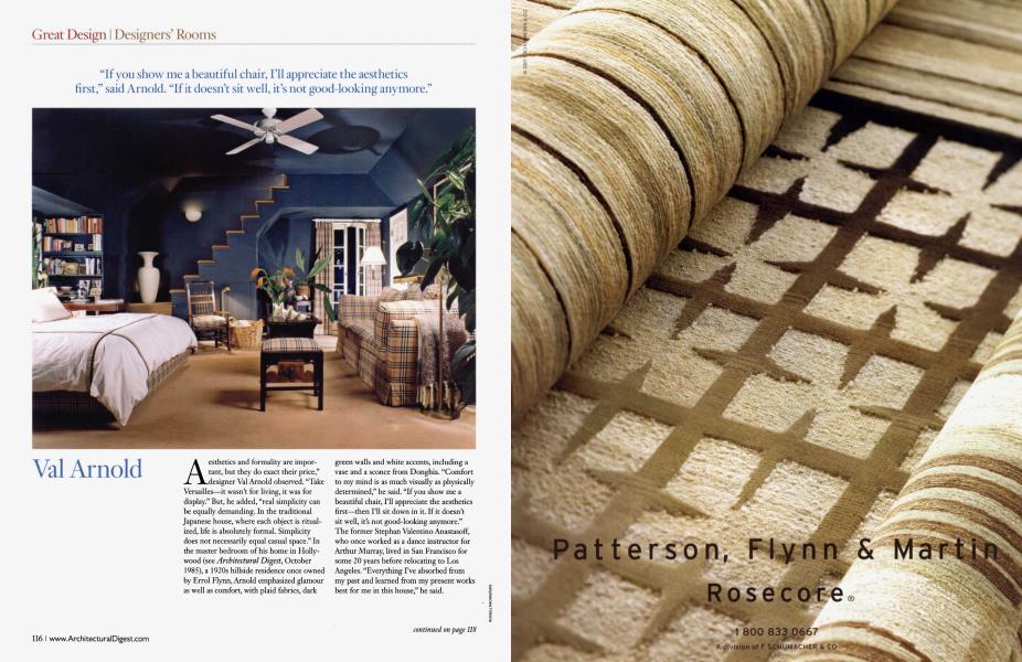 Patterson, Flynn & Martin® Rosecore® | Architectural Digest | MAY 2007