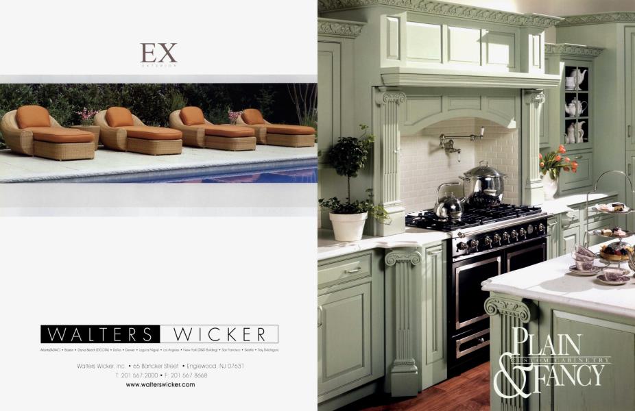 Plain & Fancy Custom Cabinetry® | Architectural Digest | MAY 2007