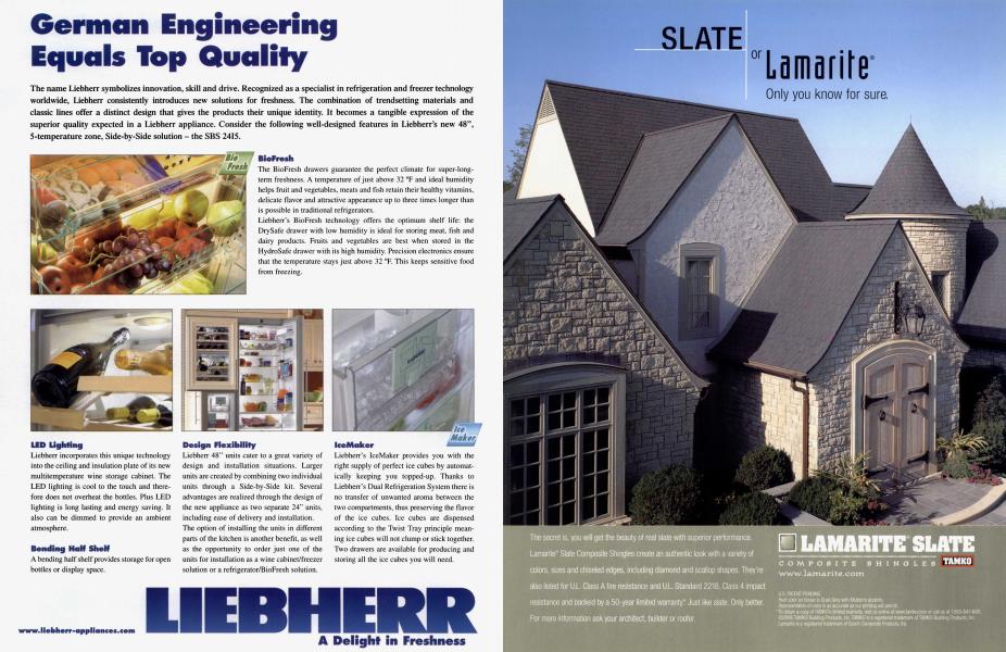 LAMARITE® SLATE | Architectural Digest | JUNE 2007