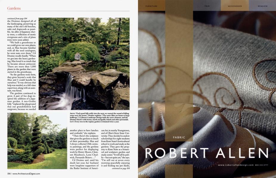 ROBERT ALLEN | Architectural Digest | JUNE 2007