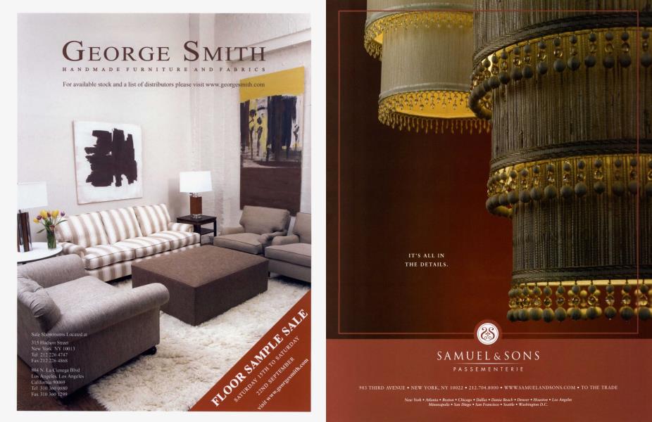 George Smith | Architectural Digest | SEPTEMBER 2007