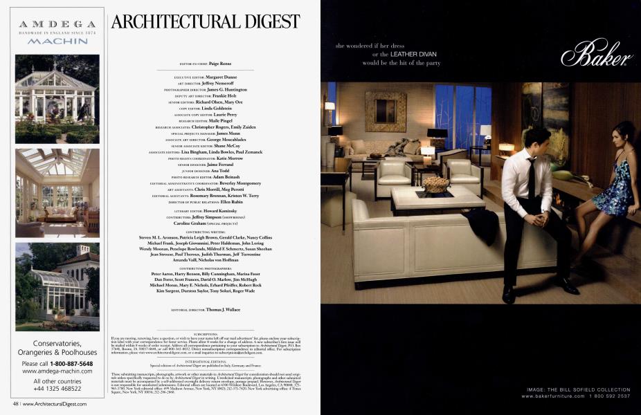 ARCHITECTURAL DIGEST | Architectural Digest | OCTOBER 2007