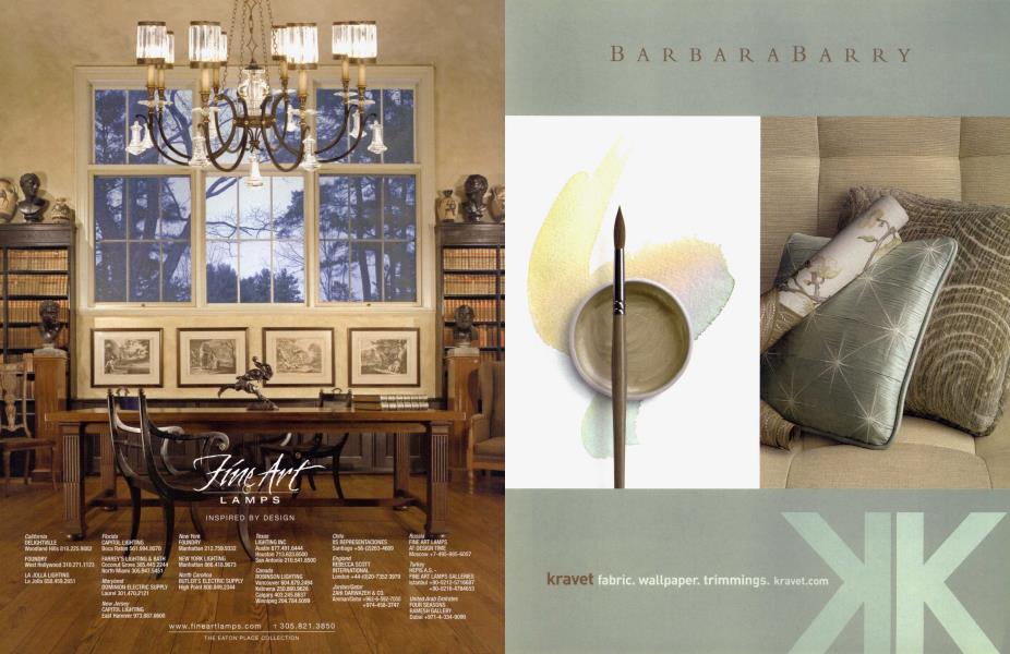 BARBARA BARRY | Architectural Digest | OCTOBER 2007