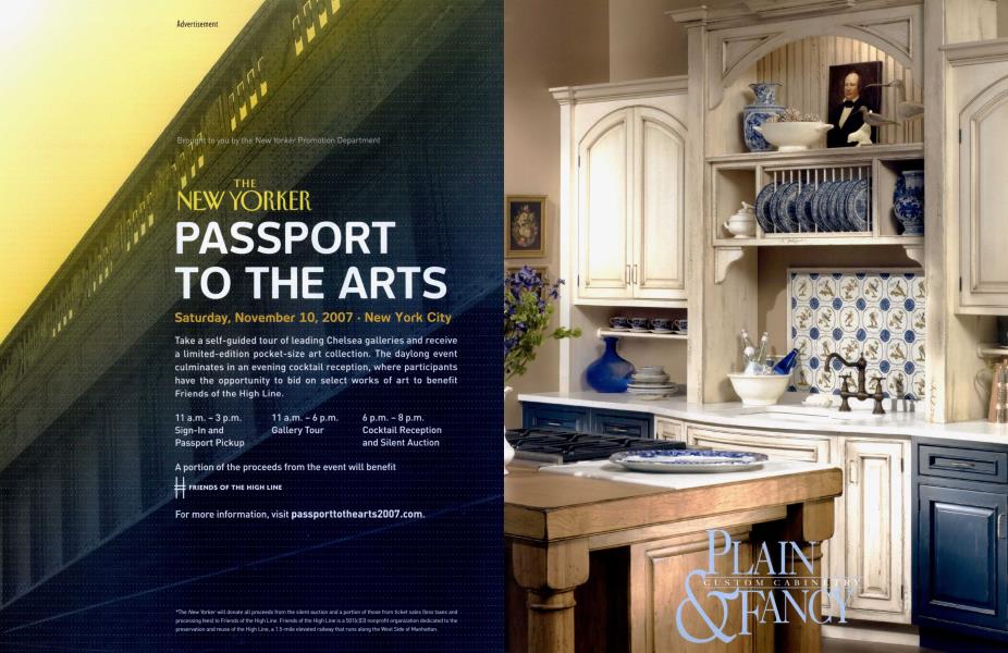 PLAIN & FANCY | Architectural Digest | OCTOBER 2007