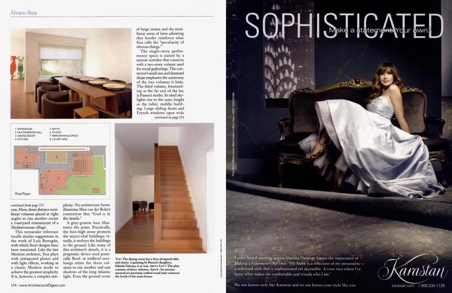 Karastan® | Architectural Digest | OCTOBER 2007