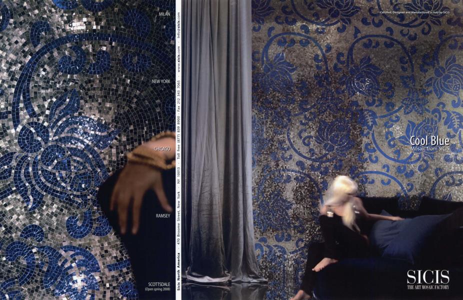 Sicis | Architectural Digest | DECEMBER 2007