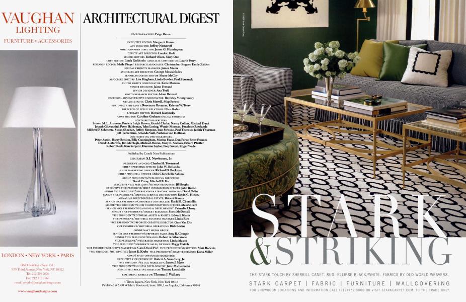 ARCHITECTURAL DIGEST | Architectural Digest | JANUARY 2008