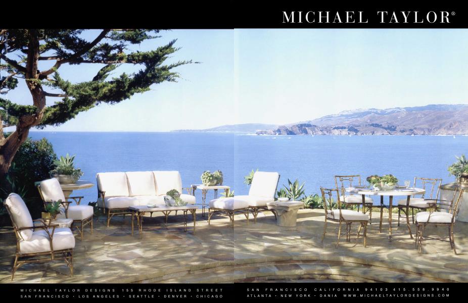 MICHAEL TAYLOR® | Architectural Digest | APRIL 2008