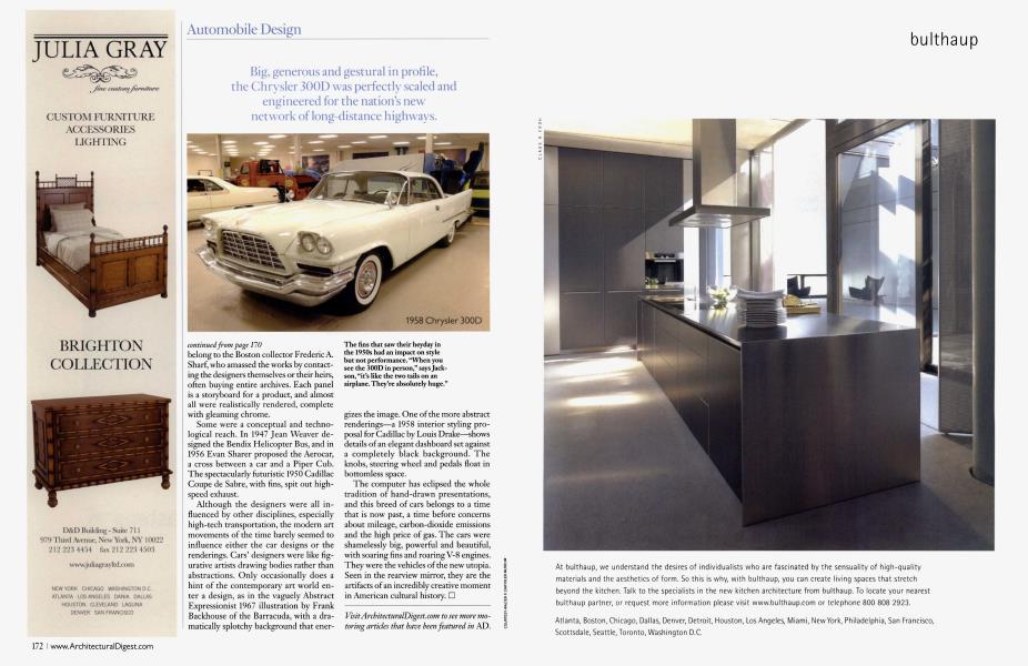 Julia Gray | Architectural Digest | MAY 2008