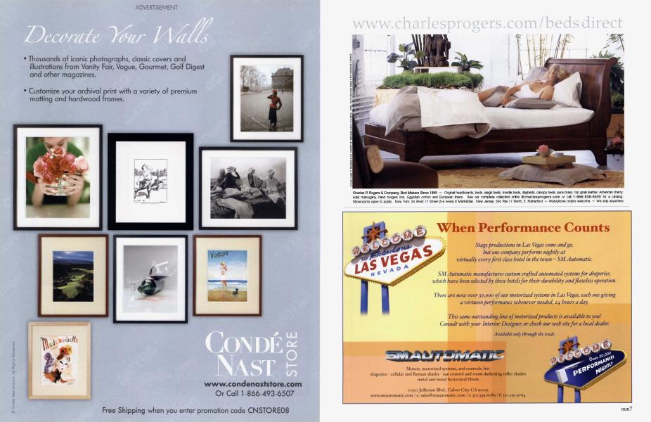 Phyllis Washington Antiques | Architectural Digest | MAY 2008