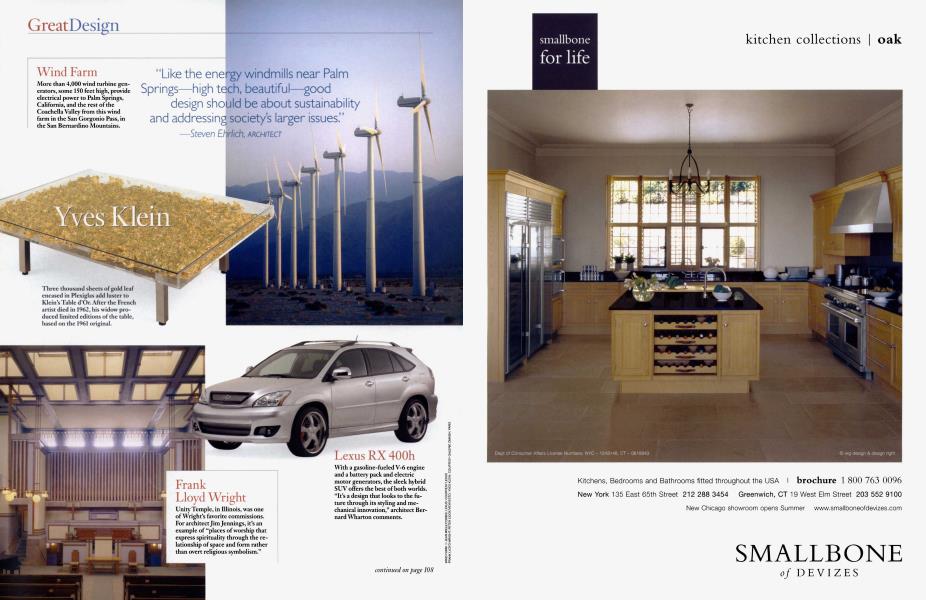 SMALLBONE of DEVIZES | Architectural Digest | MAY 2008