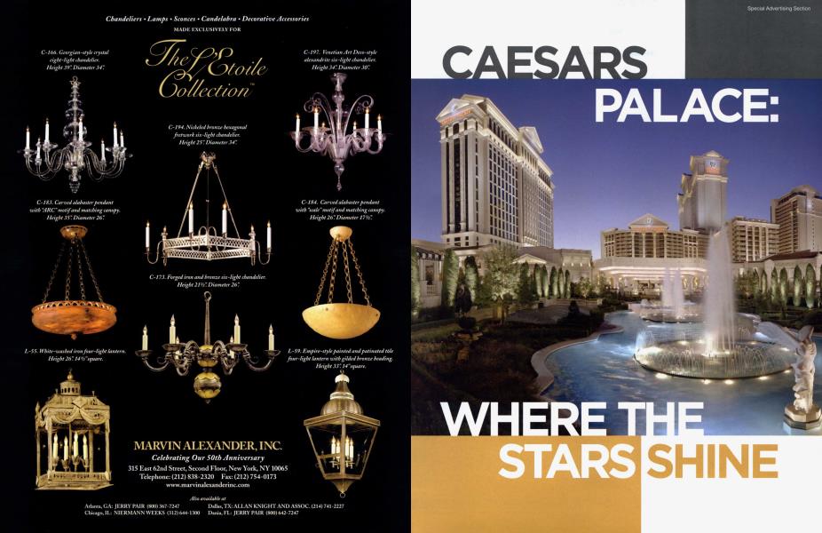 Caesars Palace: Where the Stars Shine | Architectural Digest | MAY 2008
