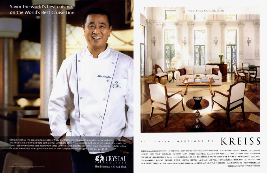 KREISS | Architectural Digest | SEPTEMBER 2008