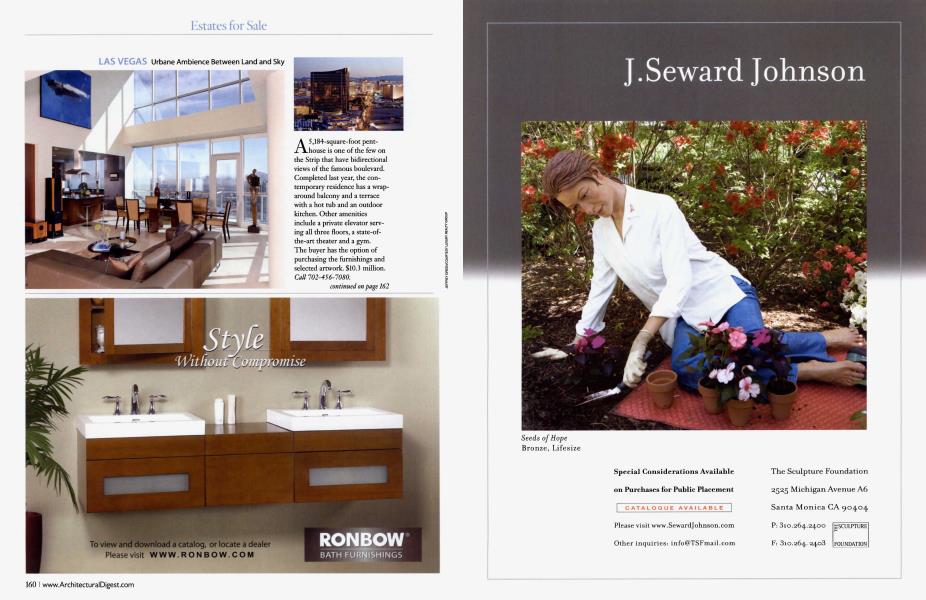 Style Without Compromise | Architectural Digest | SEPTEMBER 2008