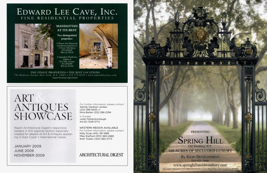 Edward Lee Cave, Inc. | Architectural Digest | OCTOBER 2008