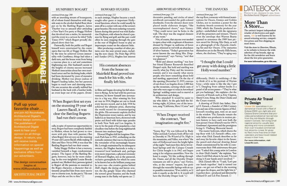 Architectural Digest Datebook | Architectural Digest | NOVEMBER 2008