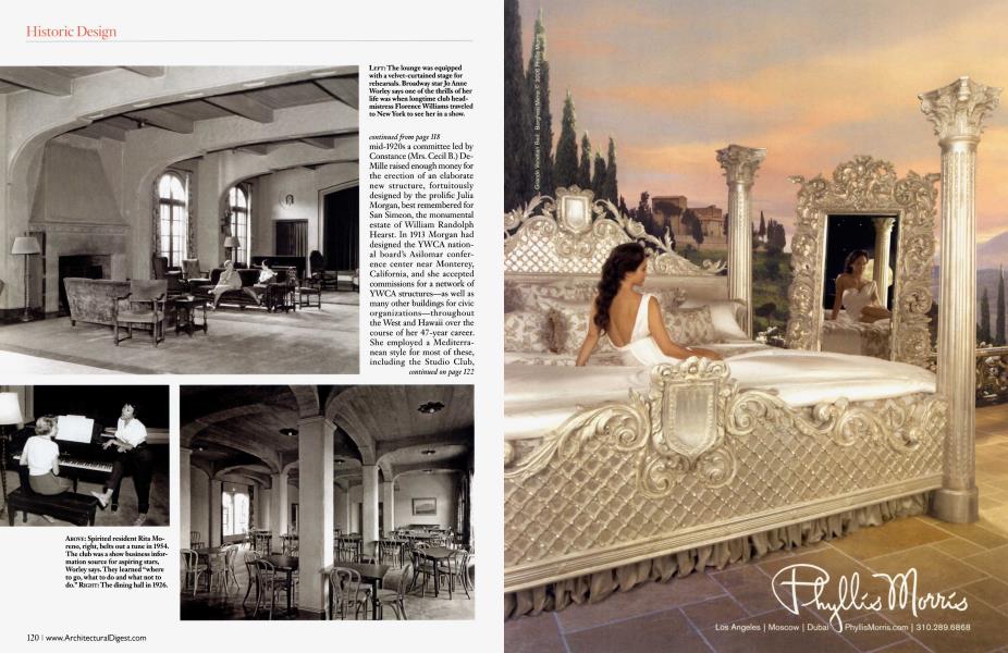 Phyllis Morris | Architectural Digest | NOVEMBER 2008