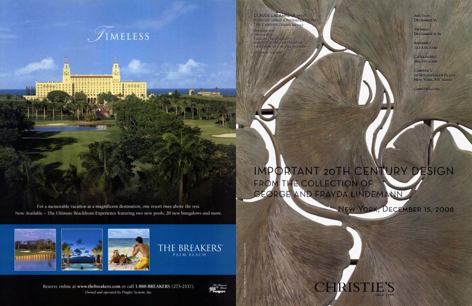 Christie&s Since 1766 | Architectural Digest | DECEMBER 2008