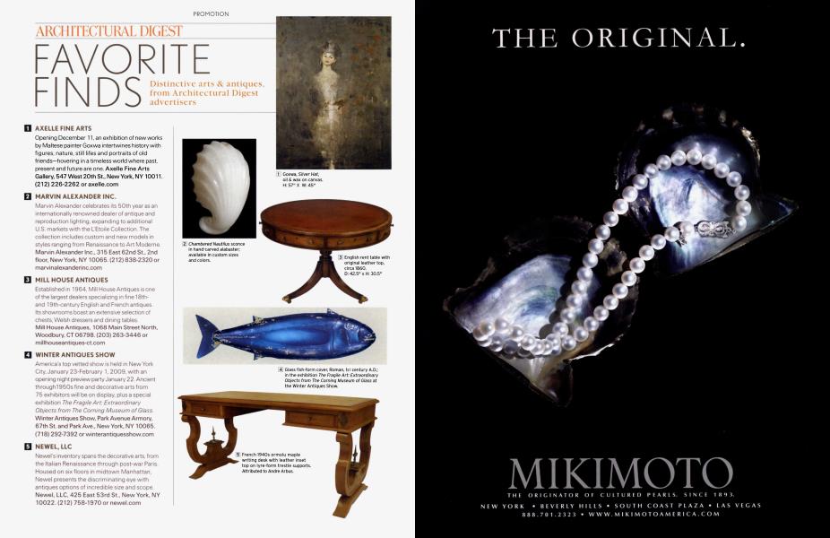 Mikimoto | Architectural Digest | DECEMBER 2008