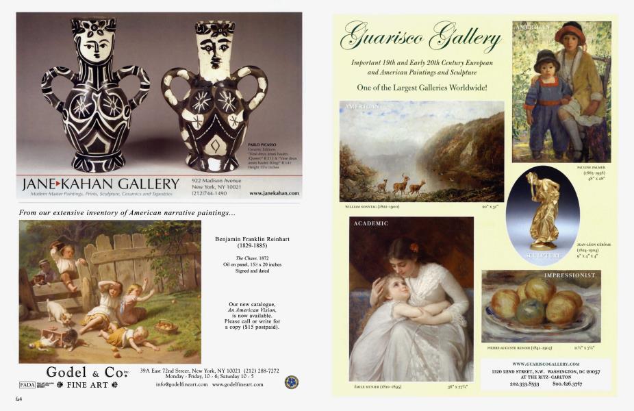 JANE KAHAN GALLERY | Architectural Digest | JANUARY 2009