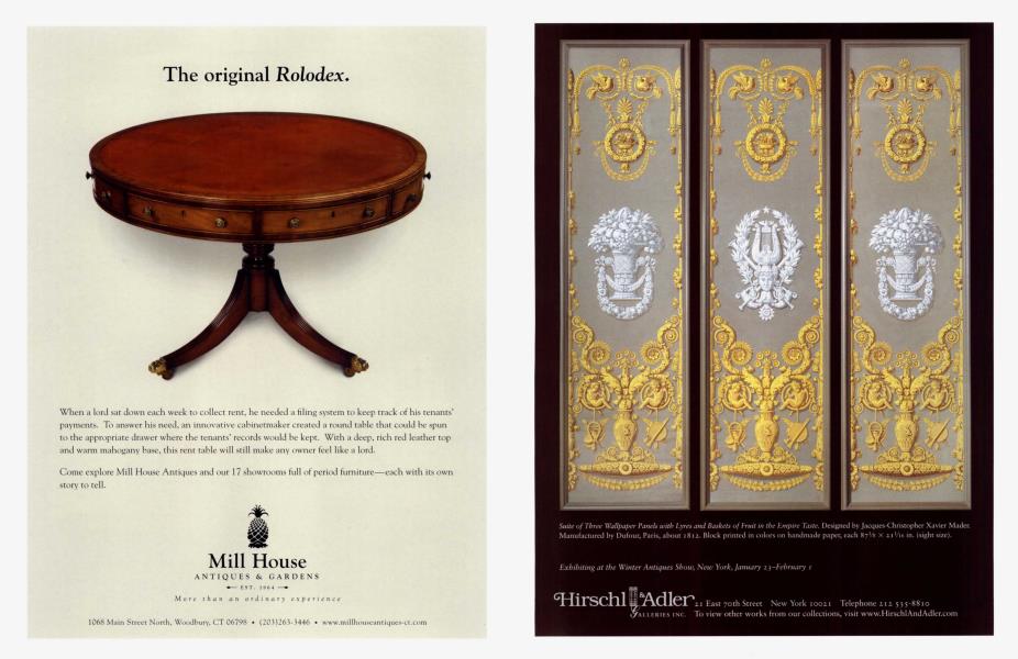 Mill House | Architectural Digest | JANUARY 2009