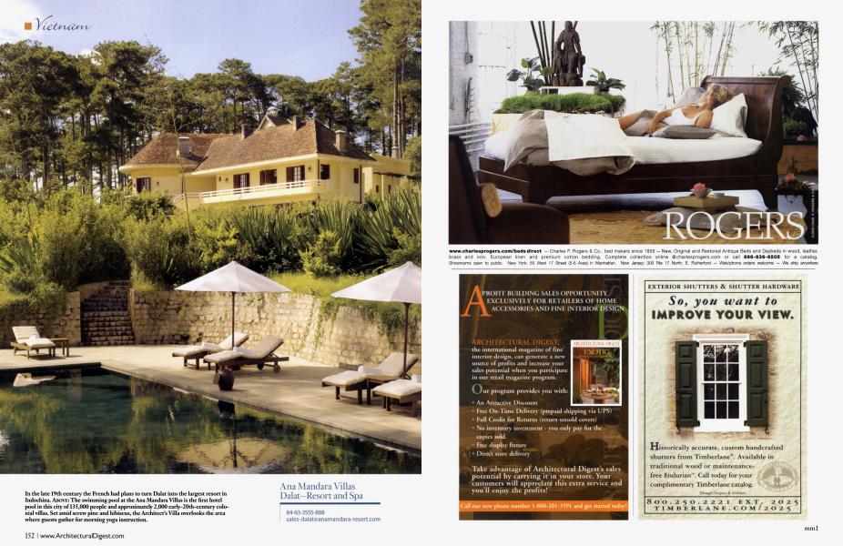 ARCHITECTURAL DIGEST | Architectural Digest | MARCH 2009