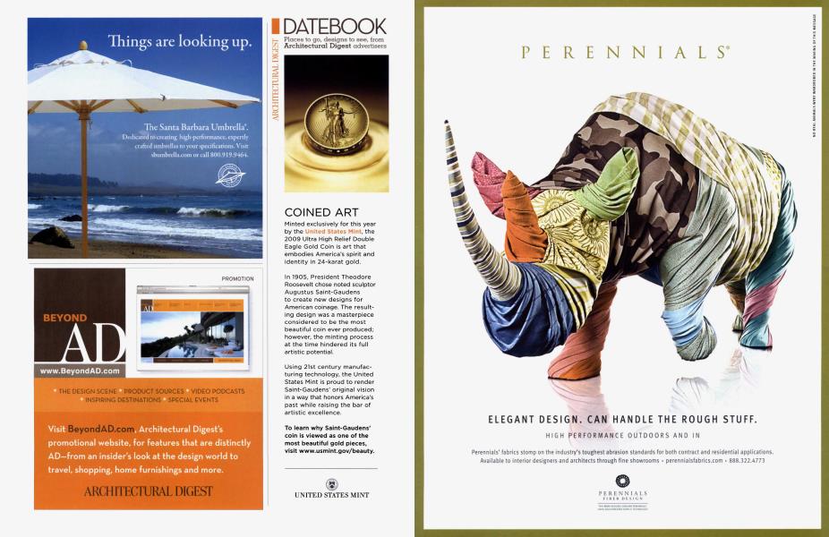 BEYOND AD | Architectural Digest | AUGUST 2009