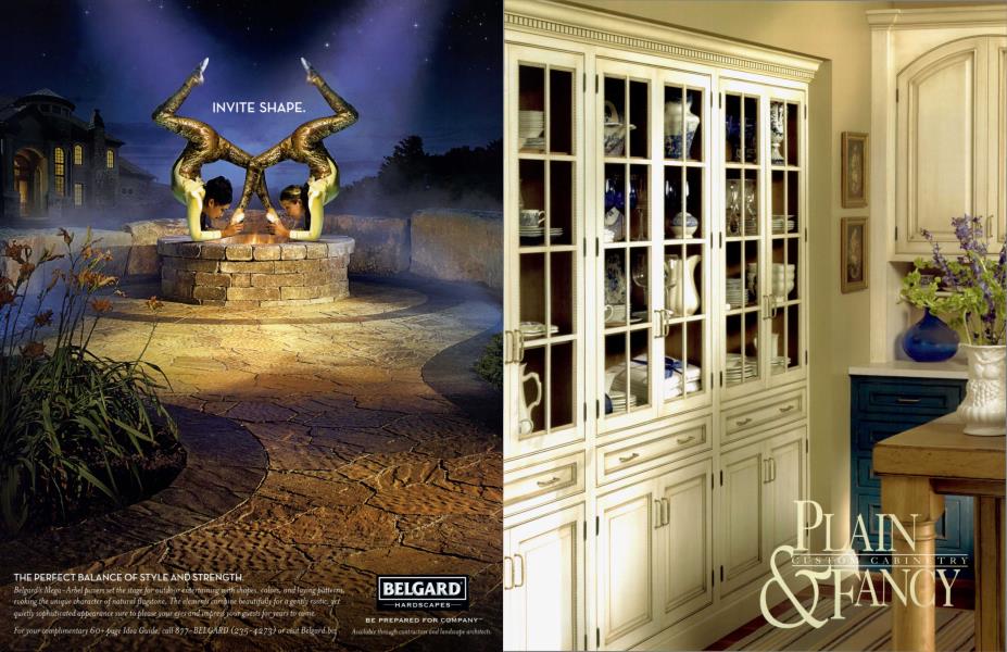 PLAIN & FANCY CUSTOM CABINETRY | Architectural Digest | SEPTEMBER 2009