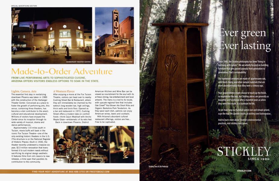 STICKLEY® | Architectural Digest | DECEMBER 2009