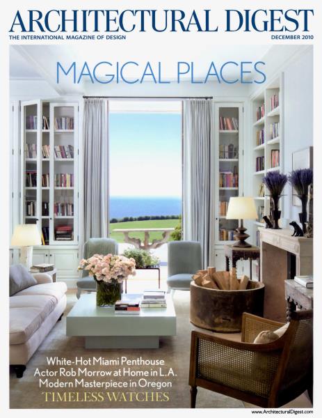 ARCHITECTURAL DIGEST | Architectural Digest | DECEMBER 2010