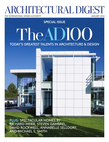 ARCHITECTURAL DIGEST | Architectural Digest | JANUARY 2014