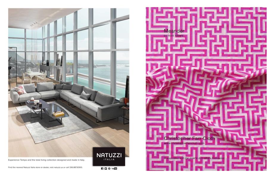 NATUZZI | Architectural Digest | MARCH 2015