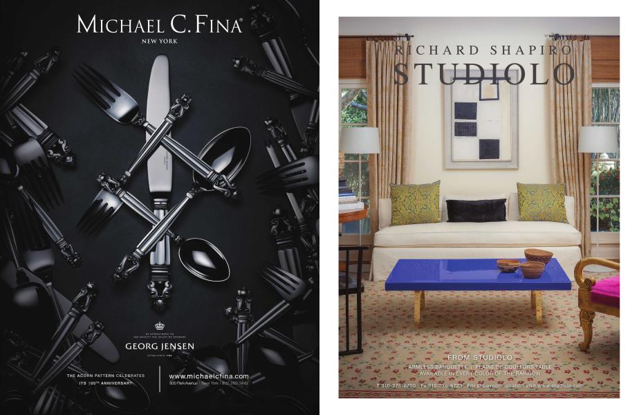 RICHARD SHAPIRO STUDIOLO | Architectural Digest | APRIL 2015