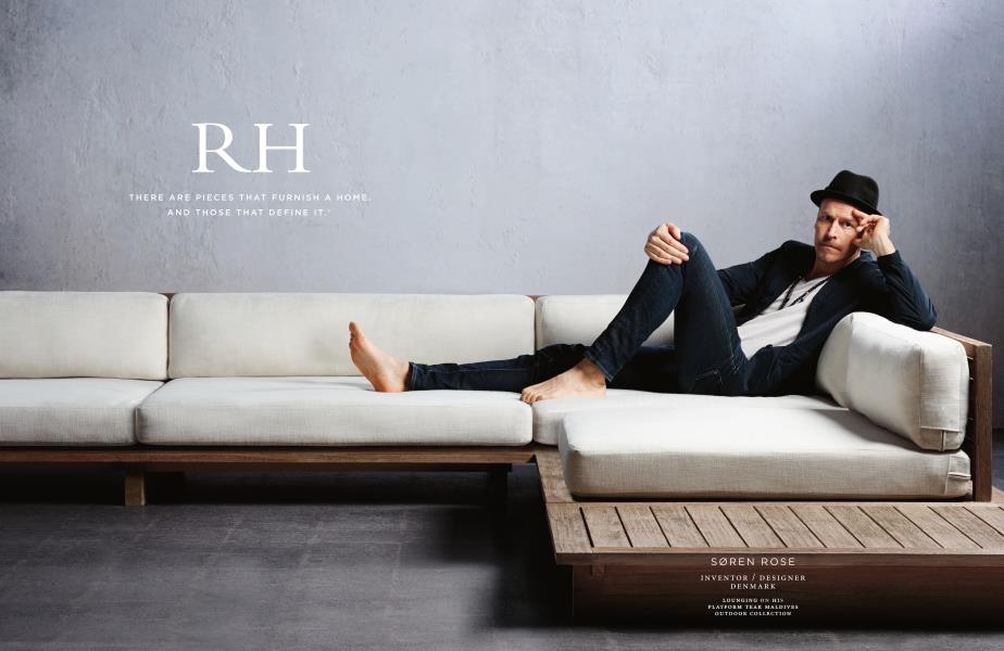 Rh | Architectural Digest | MAY 2015