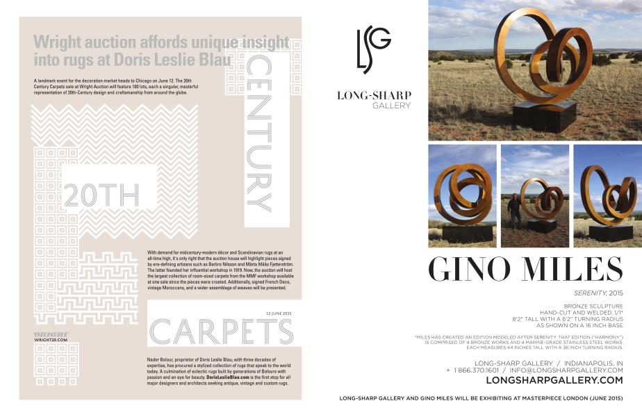 LONG-SHARP GALLERY | Architectural Digest | JUNE 2015