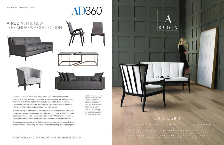 A. RUDIN | Architectural Digest | JULY 2015