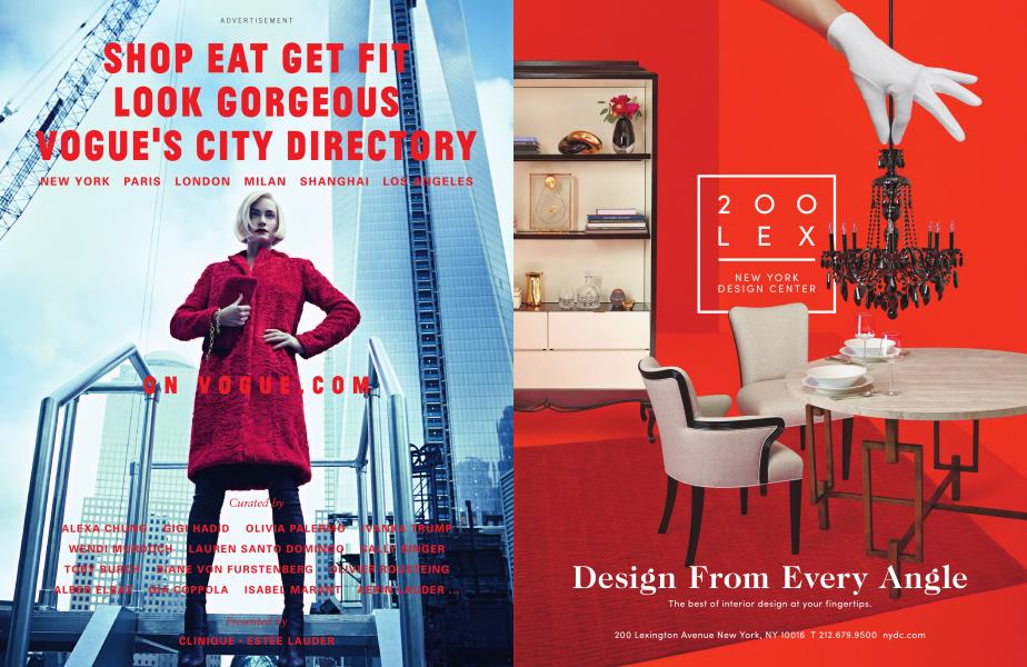 NEW YORK DESIGN CENTER | Architectural Digest | SEPTEMBER 2015