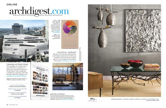 archdigest.com | Architectural Digest | NOVEMBER 2015