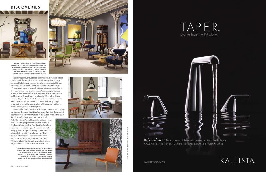 KALLISTA® | Architectural Digest | JANUARY 2016