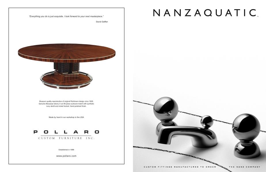 POLLARO | Architectural Digest | JANUARY 2016